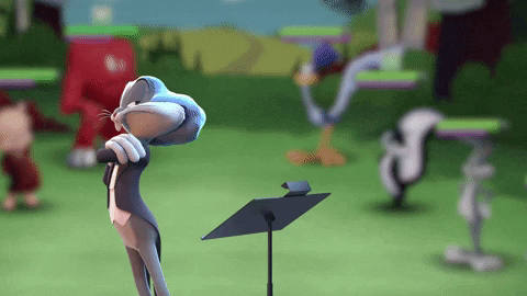 Bugs Bunny Point GIF by Looney Tunes World of Mayhem - Find & Share on ...