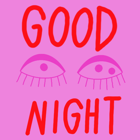 Good Night Pink GIF - Find & Share on GIPHY