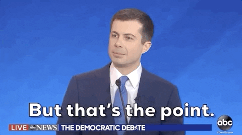 Democratic Debate GIF by GIPHY News - Find & Share on GIPHY