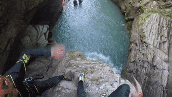 Canyoning GIF by ursus adventures - Find & Share on GIPHY
