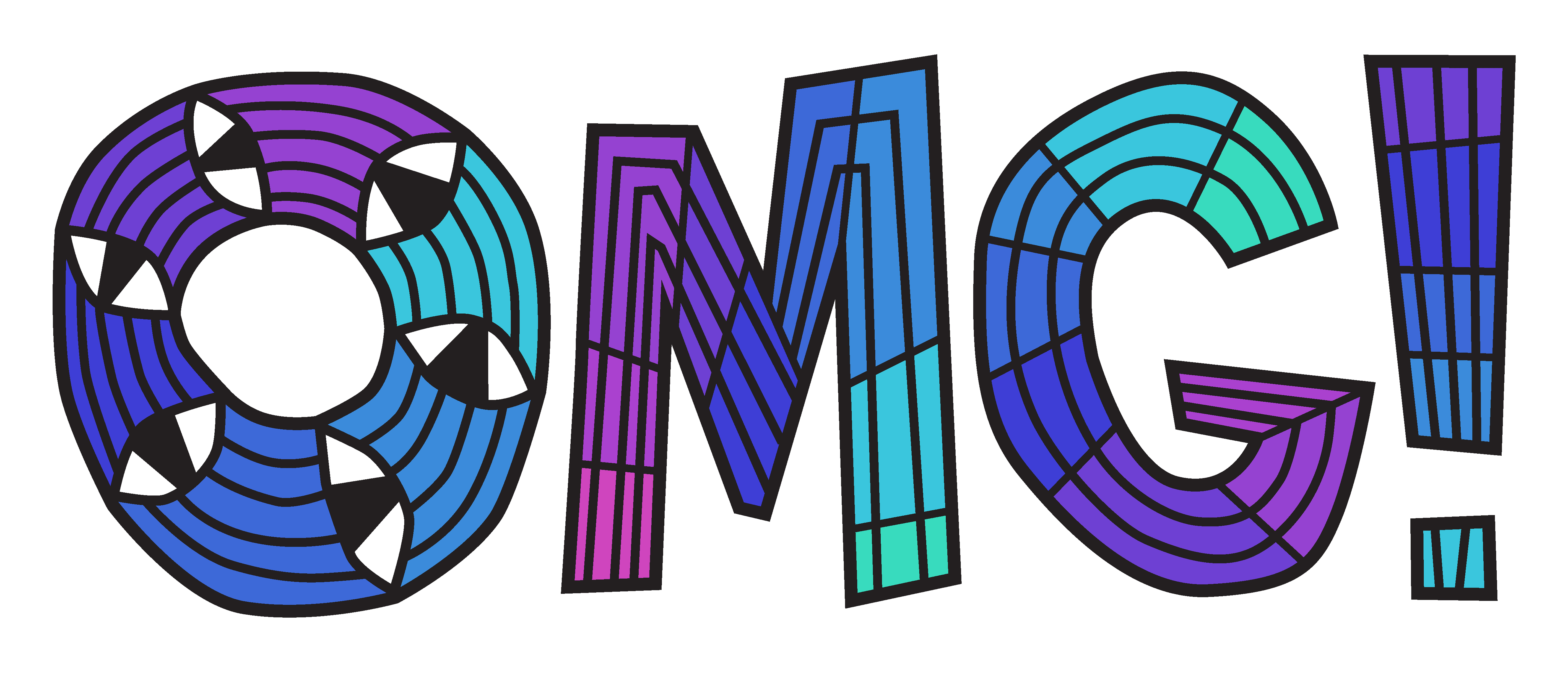 Rainbow Omg Sticker by Jeff McCann for iOS & Android | GIPHY