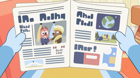 Surprise Hello GIF by Bluey - Find & Share on GIPHY