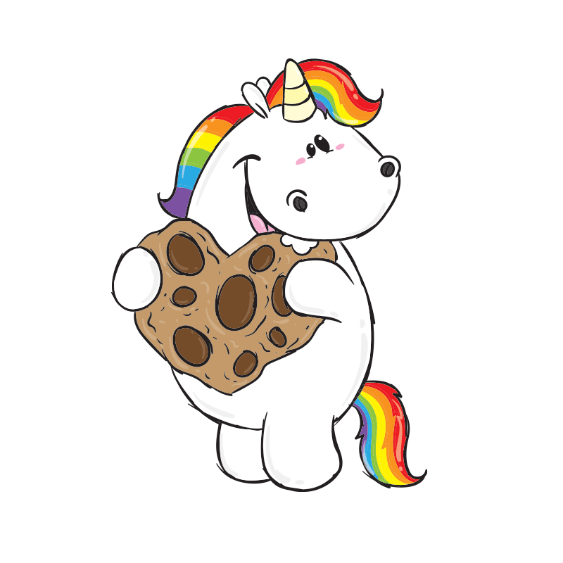 Heart Unicorn Sticker by Pummel & Friends for iOS & Android | GIPHY