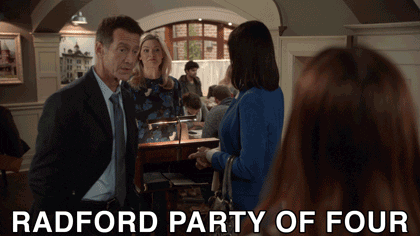 Radford Party Of Four GIFs - Get the best GIF on GIPHY