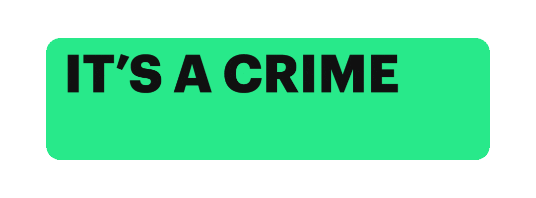 It's A Crime Not To Watch GIFs on GIPHY - Be Animated
