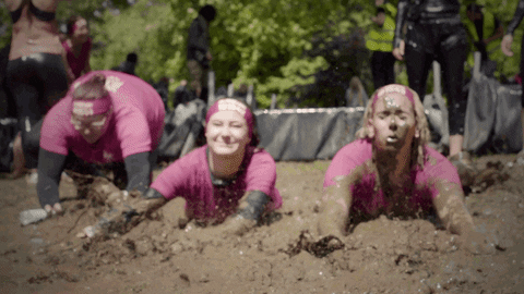Muddy Angel Run GIF - Find & Share on GIPHY