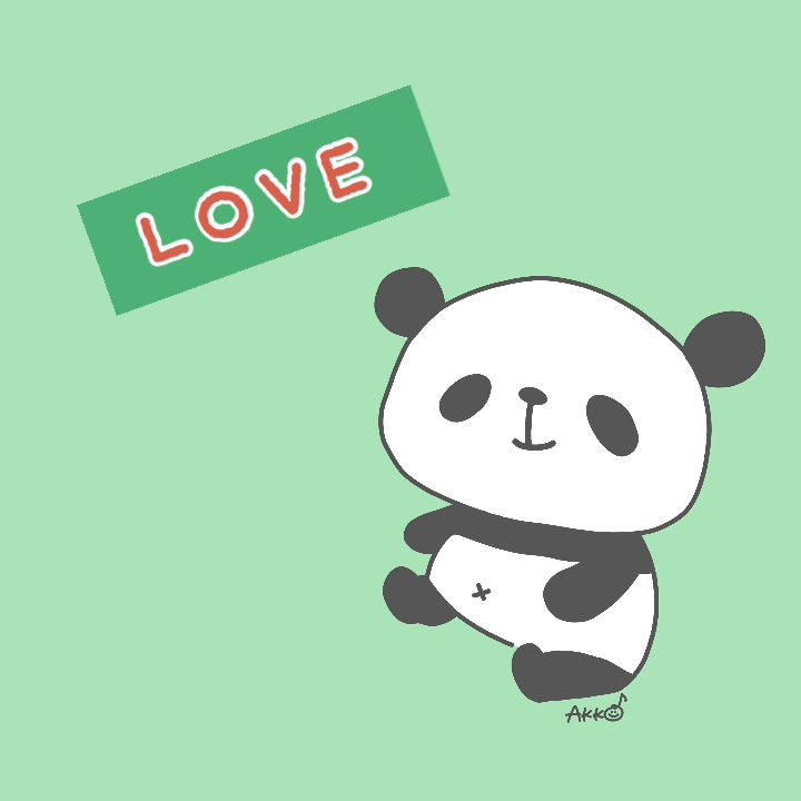 Panda Love GIF - Find & Share on GIPHY
