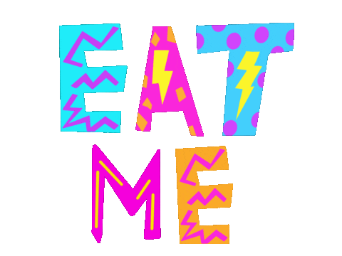 Hungry Eat Me Sticker by The Art Plug for iOS & Android | GIPHY