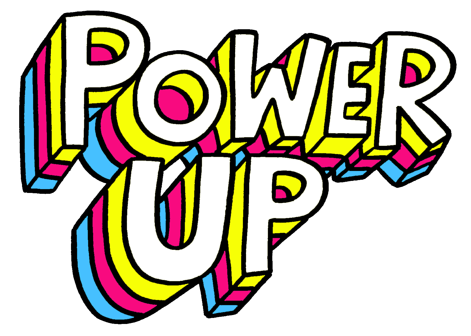 Power Up Sticker by Russell Taysom for iOS & Android | GIPHY