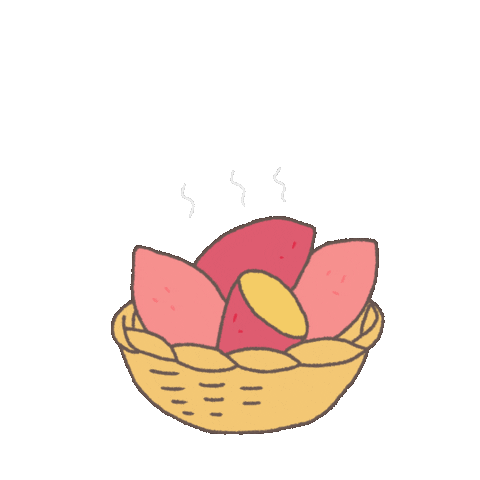 Sweet Potato Sticker Sticker for iOS & Android | GIPHY