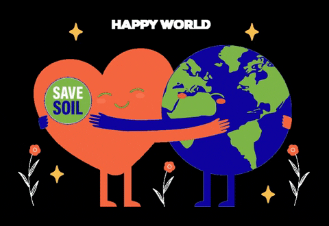 Happy Heart GIF by Conscious Planet - Save Soil - Find & Share on GIPHY