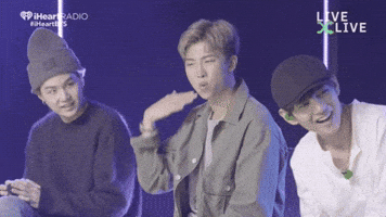 Some Fun Moments with BTS LIVE on iHeartRadio! by Entertainment GIFs ...