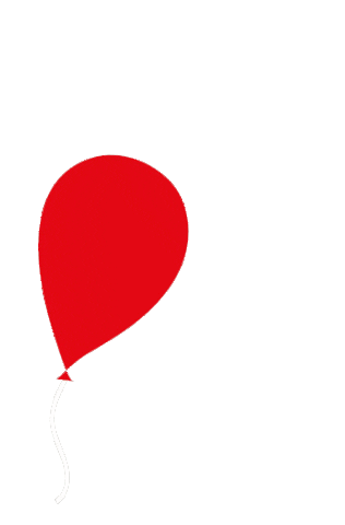 Happy Red Balloon Sticker by sterossetti for iOS & Android | GIPHY