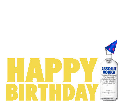 Happy Birthday Vodka