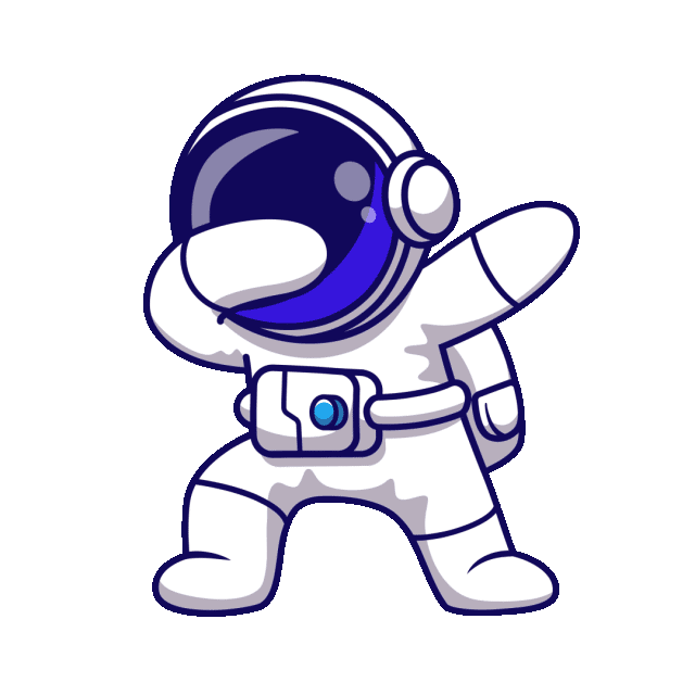 Space Dab Sticker by Atom6 for iOS & Android | GIPHY