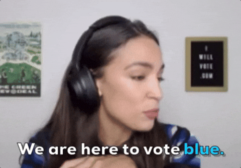 Vote-blue GIFs - Find & Share on GIPHY