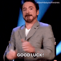 Good Luck Reaction Gif