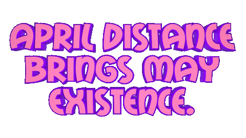 Happy April Sticker by OpticalArtInc. for iOS & Android | GIPHY