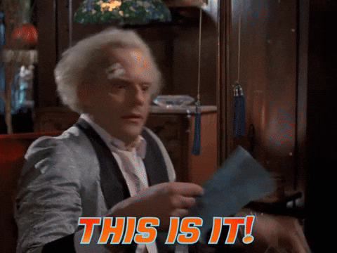 Doc Brown GIF by Back to the Future Trilogy - Find & Share on GIPHY