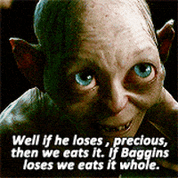 My Precious Gif Gollum
