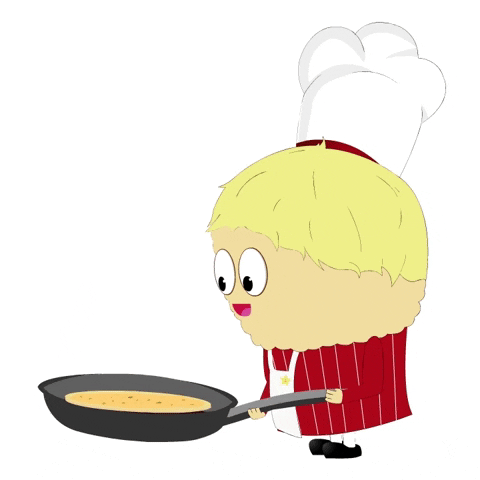 Frying Pan Cooking GIF - Find & Share on GIPHY