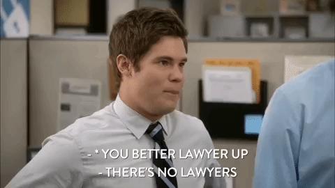 No Lawyers GIFs - Get the best GIF on GIPHY
