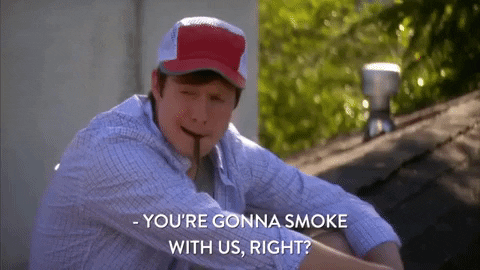 Workaholics Meme Smoke