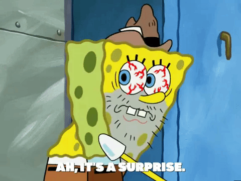 Spongebob Surprised Gif