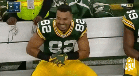 Happy Green Bay Packers GIF by NFL - Find & Share on GIPHY