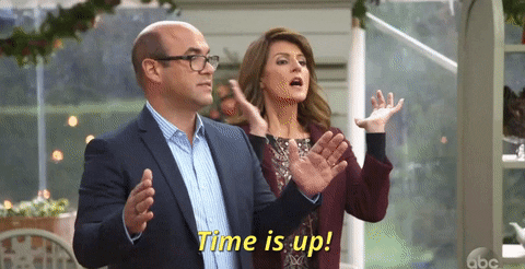 Time Is Up GIFs - Get the best GIF on GIPHY