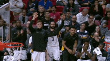 Player Bench GIF by NBA - Find & Share on GIPHY