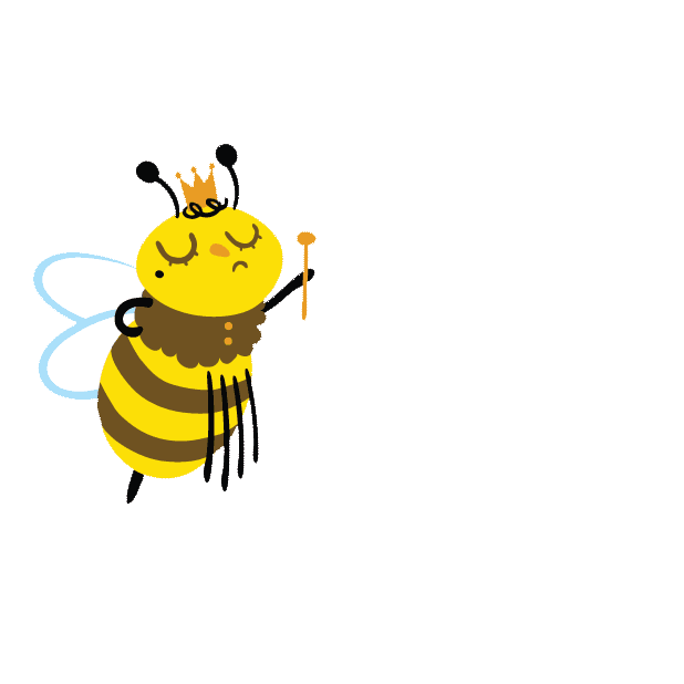 Queen Bee Beyonce Sticker by Macmillan Kids for iOS & Android | GIPHY