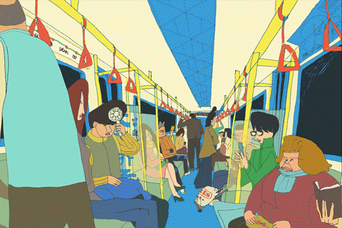 Commuting Public Transportation GIF by GIPHY Studios Originals - Find ...