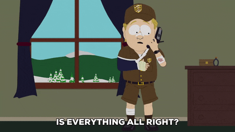 Scared Phone Call GIF by South Park - Find & Share on GIPHY