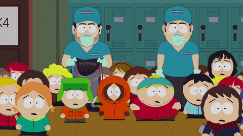 Scared Eric Cartman GIF by South Park - Find & Share on GIPHY