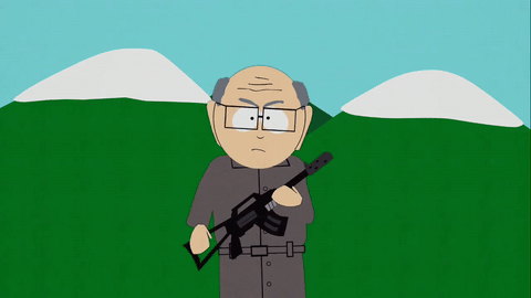 Gun Mr. Herbert Garrison GIF by South Park - Find & Share on GIPHY
