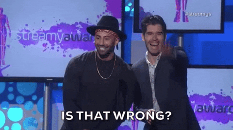 Is That Wrong GIF by The Streamy Awards - Find & Share on GIPHY