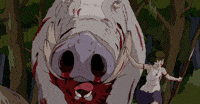 Princess Mononoke Boar Gif