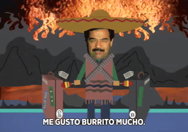 Saddam Hussein Hello GIF by South Park - Find & Share on GIPHY