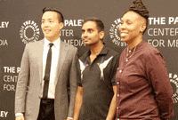 Aziz Ansari Smile Gif