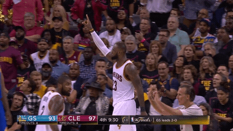 Lebron James 2017 Nba Finals Game 3 GIF by NBA - Find & Share on GIPHY