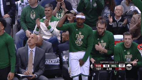 Excited Nba Playoffs GIF by NBA - Find & Share on GIPHY