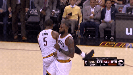 Lebron James Cavs GIF by NBA - Find & Share on GIPHY