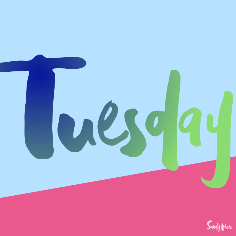 Tuesday GIF by Adventures Once Had - Find & Share on GIPHY