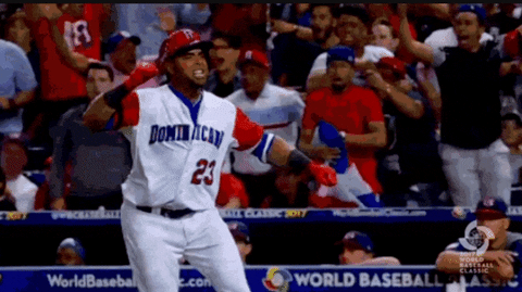 Slow Motion Wbc GIF by MLB - Find & Share on GIPHY