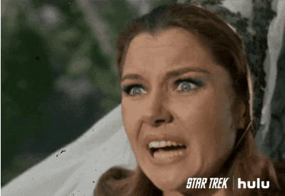 Screaming Star Trek GIF by HULU - Find & Share on GIPHY