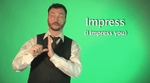 I Impress You GIFs - Get the best GIF on GIPHY