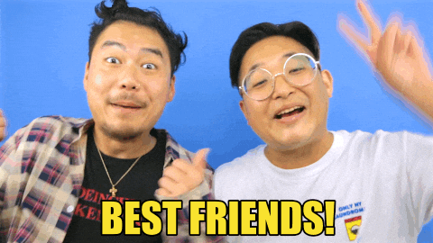 Best Friends Friend GIF by Dumbfoundead - Find & Share on GIPHY
