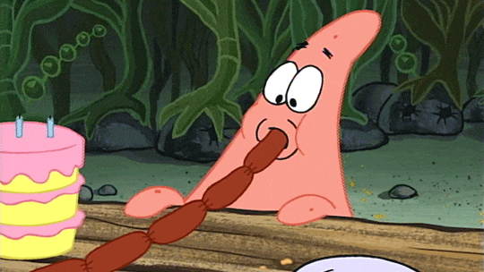Hungry Patrick Star GIF by SpongeBob SquarePants - Find & Share on GIPHY