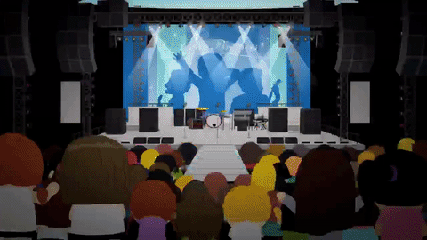 Concert Stage GIF by South Park - Find & Share on GIPHY
